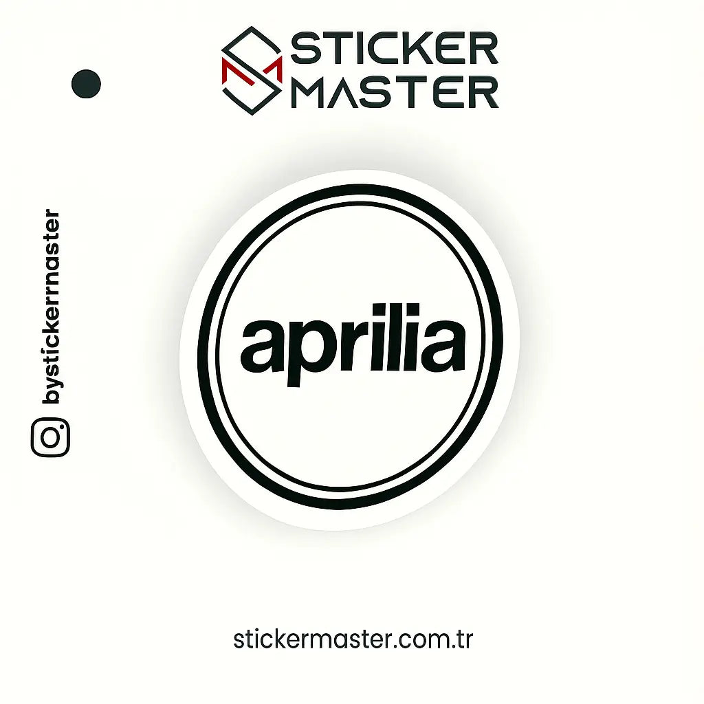 Aprilia Sticker Modelleri - Yarış Ruhu ve İtalyan Tasarımı – Sticker Master