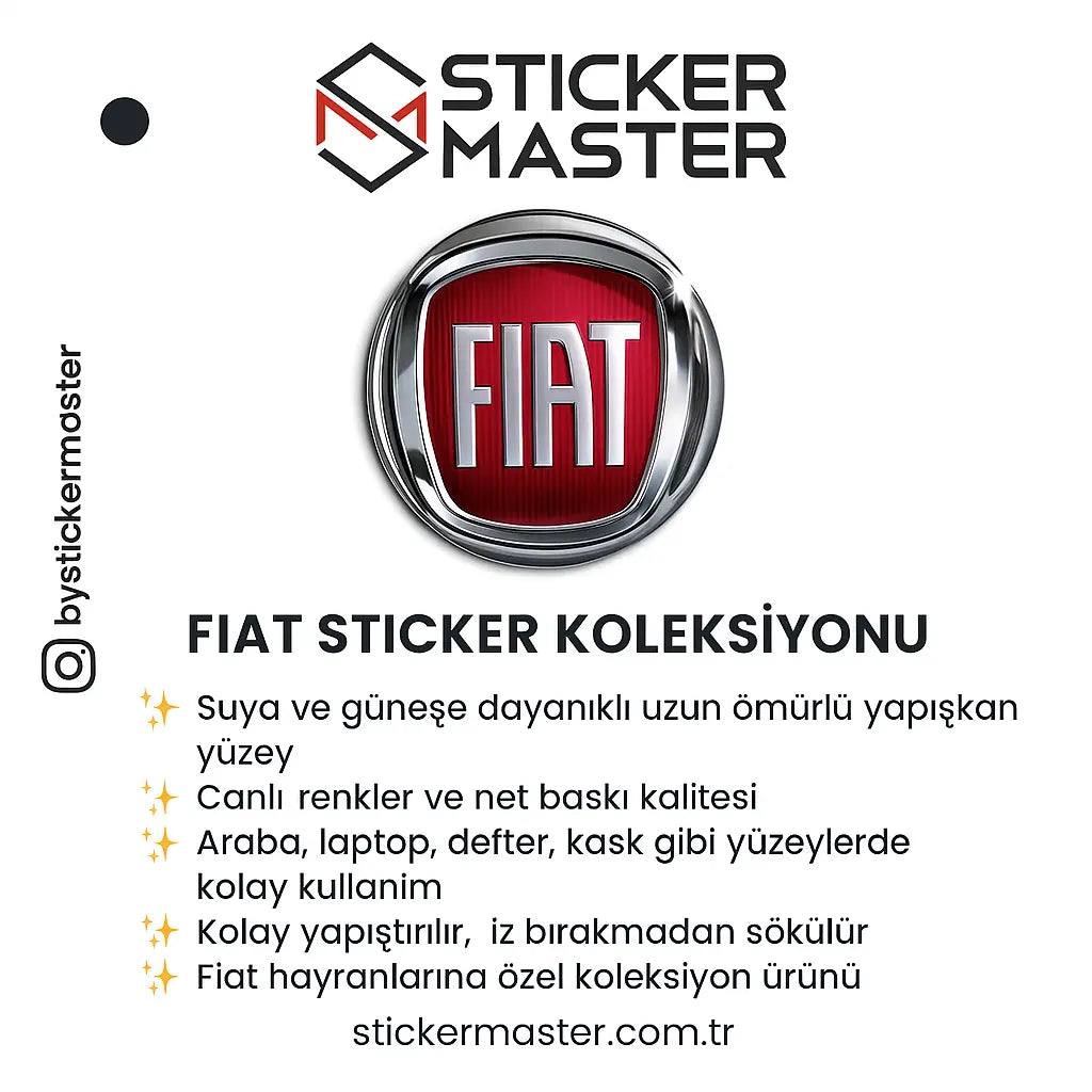 Fiat Sticker Modelleri - Egea Uyumlu Şerit ve Abarth Tarzı – Sticker Master
