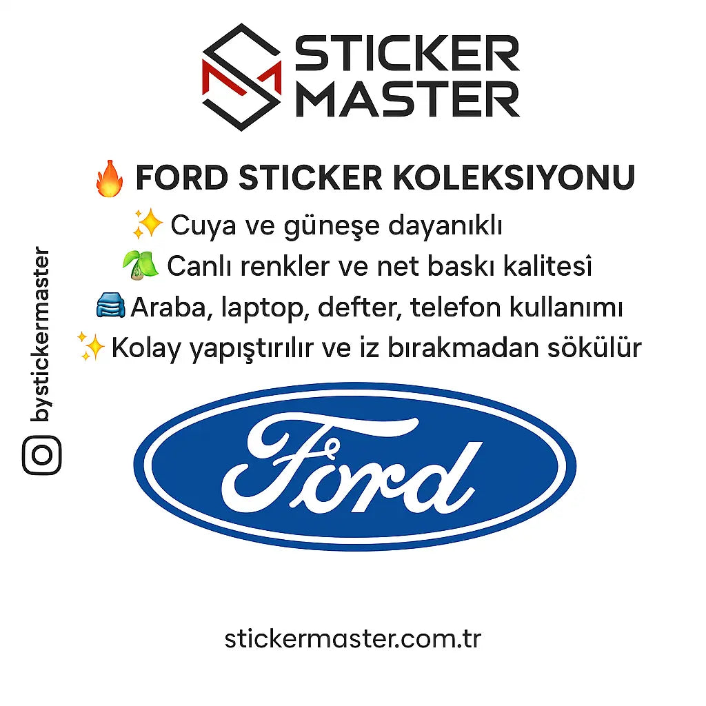 Ford Sticker Modelleri - ST Line ve Raptor Off-Road – Sticker Master