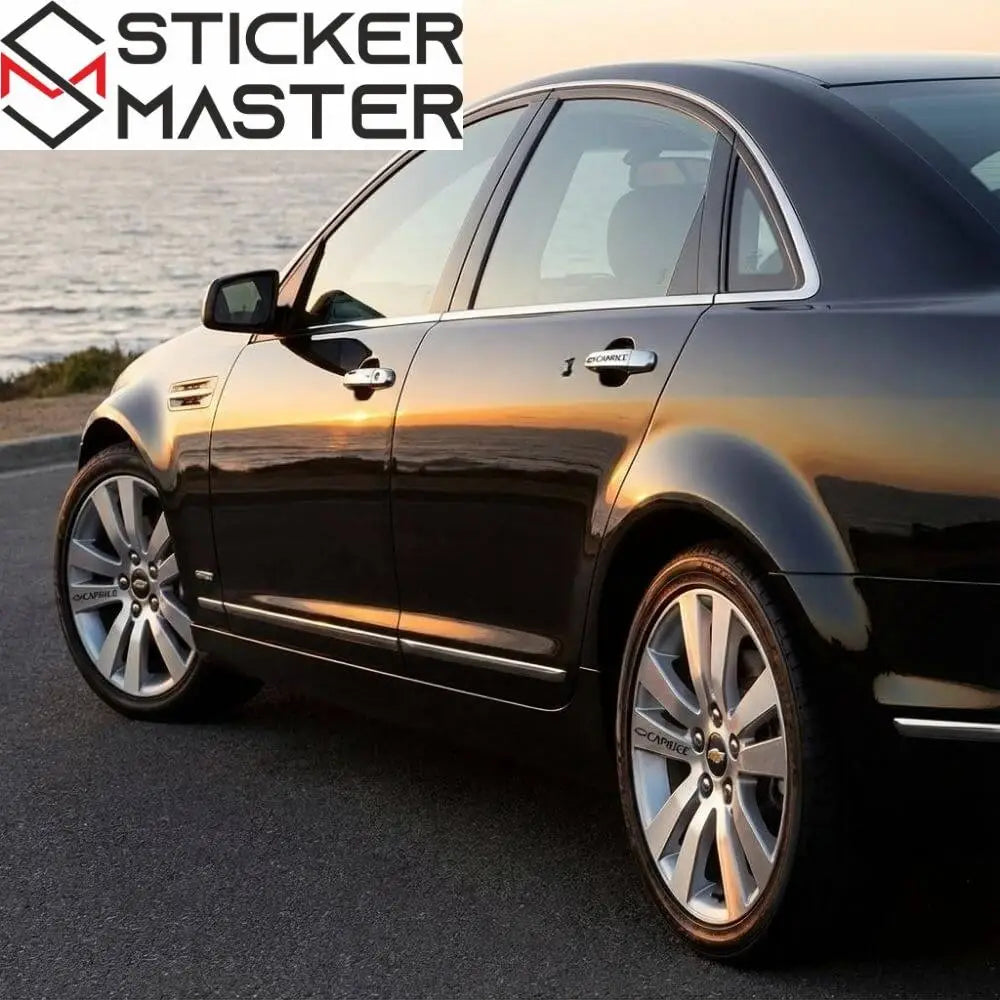 Chevrolet Caprice Sticker Kapı Kolu ve Jant Yazısı Seti-Sticker Master