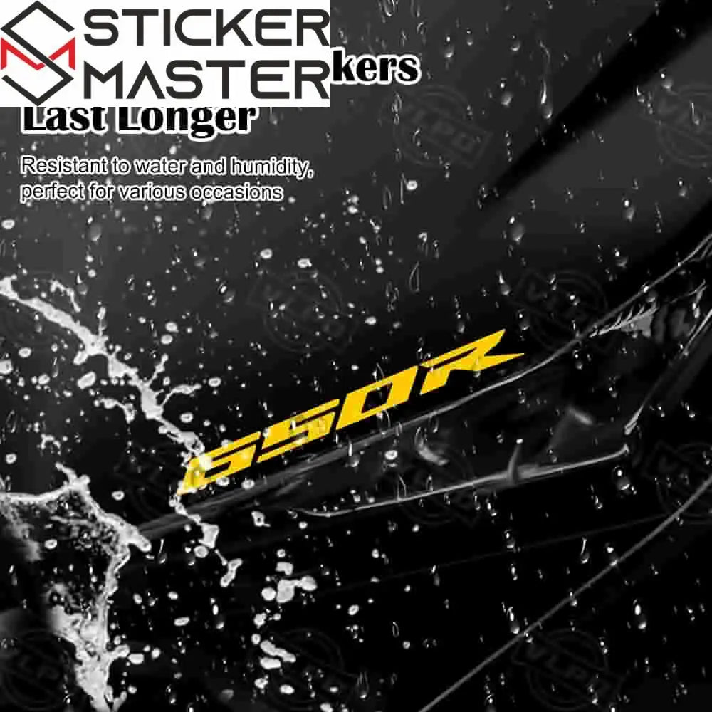 Honda CBR 650R Sticker - Laser Effect and Waterproof – Sticker Master