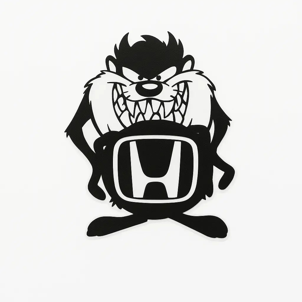 Honda Taz Sticker, Tazmanya Canavarı Araç Etiketi - Sticker Master