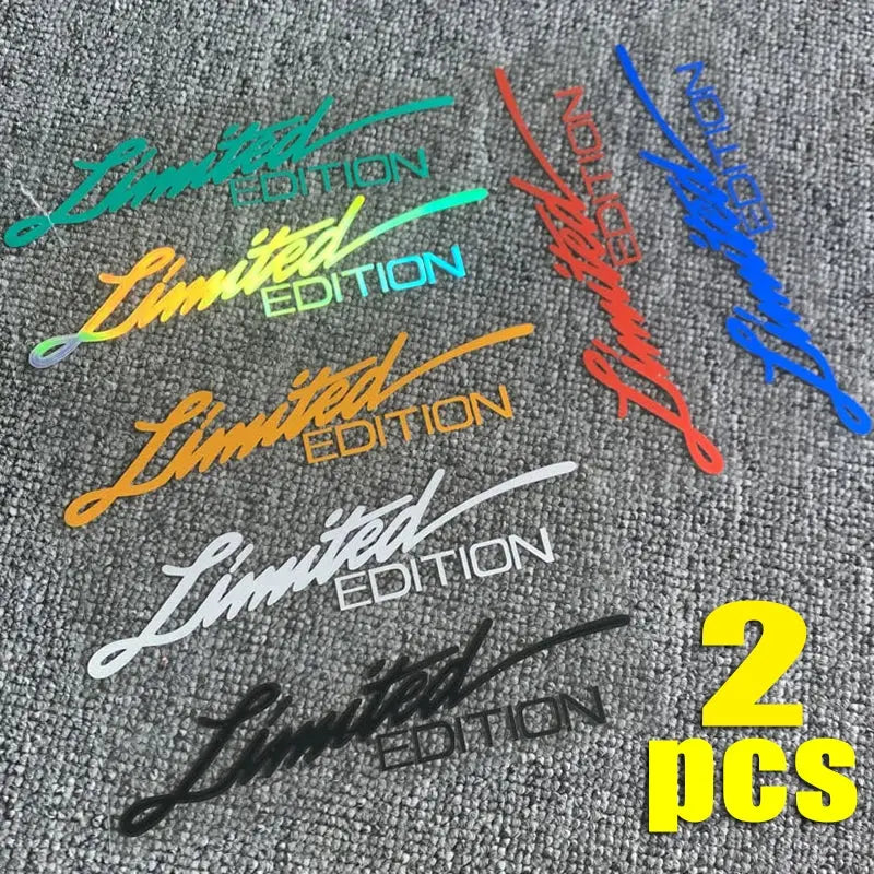 Limited Edition Sticker Holografik Araç Çıkartması - Sticker Master