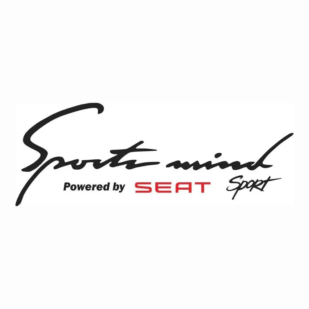 Seat Sport Mind Sticker, Araç İçin Sportif Yazı Etiketi-Sticker Master