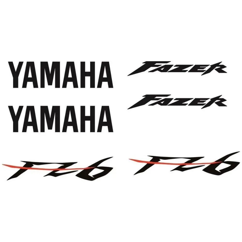 Yamaha Fz6 Sticker Seti Motor Çıkartma - Sticker Master